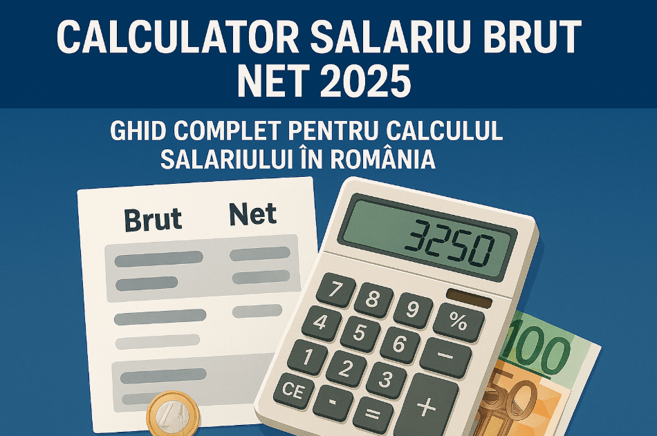 Calculator Salariu Brut Net 2026: Ghid Complet pentru Calculul ...